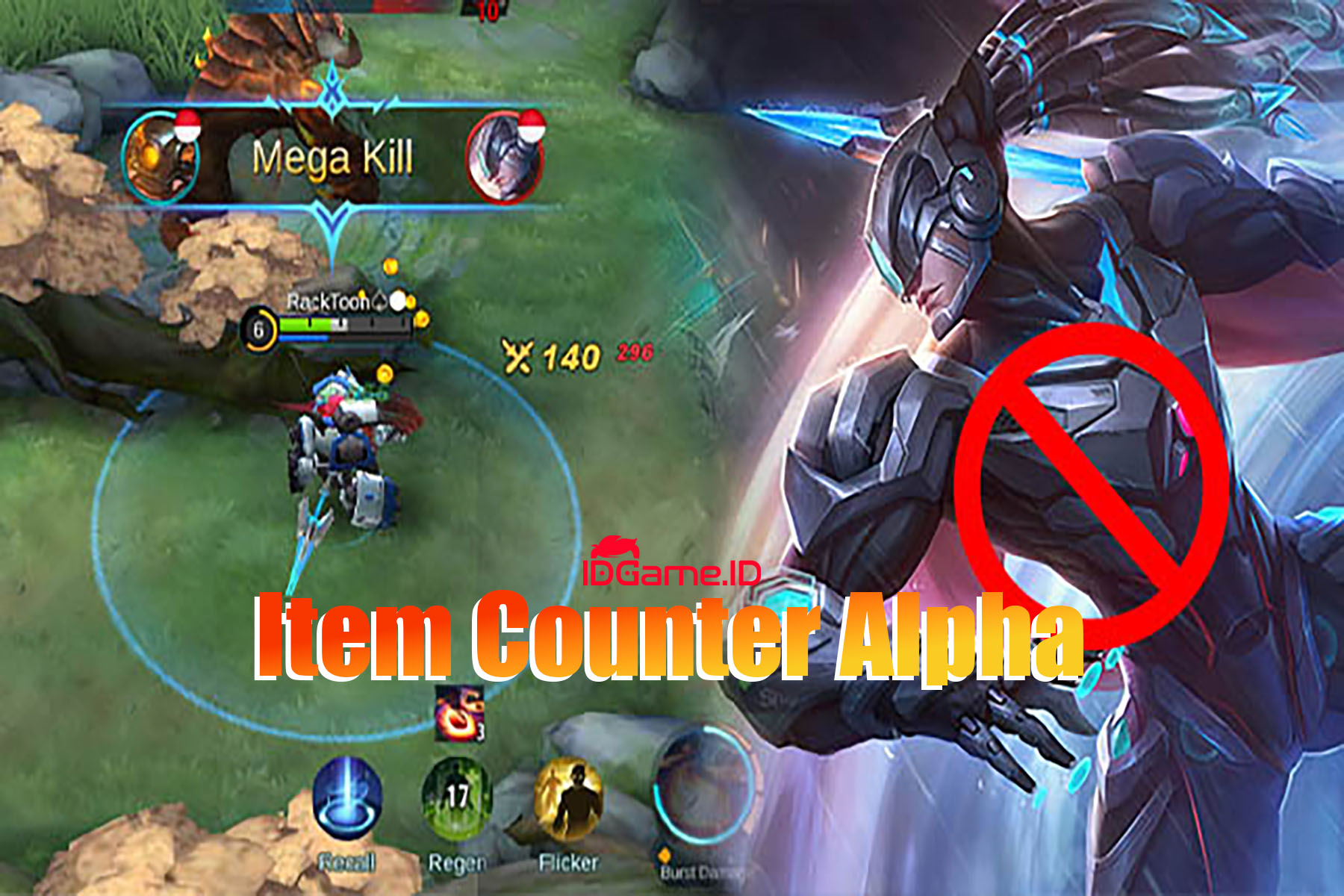 IDGame : Cara Memilih Item Counter Alpha Terbaik